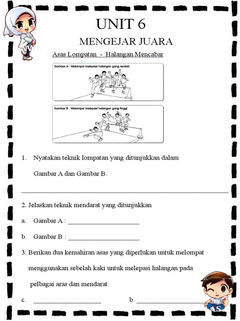 Unit 6 Halangan Mencabar | PDF