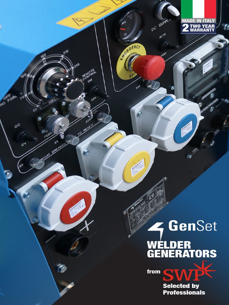 SWP GenSet Welder Generators Brochure 2021 | PDF | Mains Electricity ...