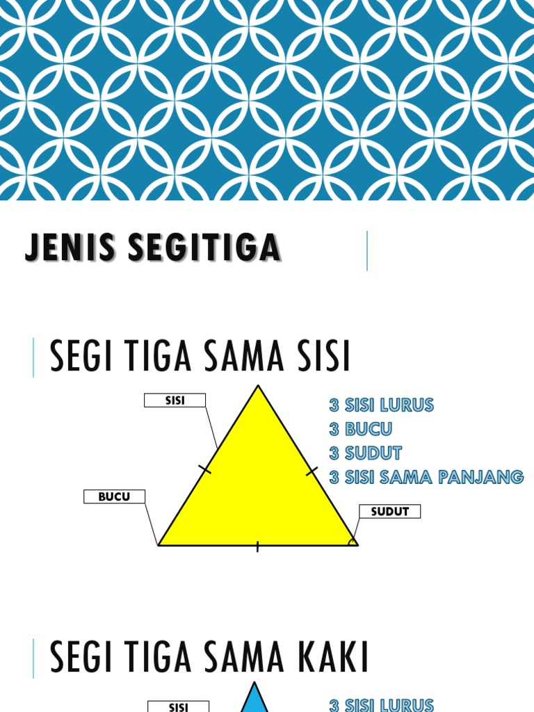 Jenis Segi Tiga | PDF