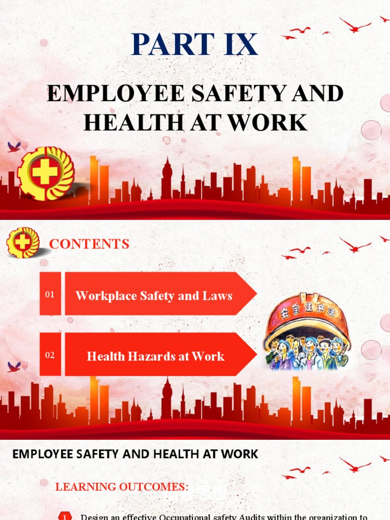 Employee Safety & Health Guide | PDF | Occupational Safety And Health ...