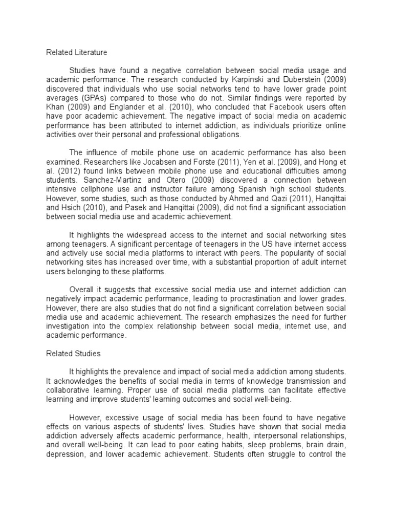 Brian RRS&RRL Synthesize | PDF | Social Media | Popular Culture & Media ...