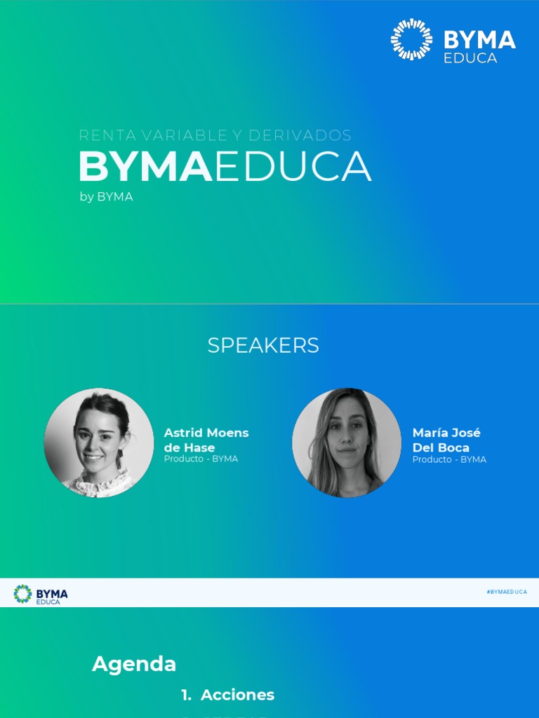 BYMA Educa - Renta Variable y Derivados | PDF | Opción (Finanzas ...