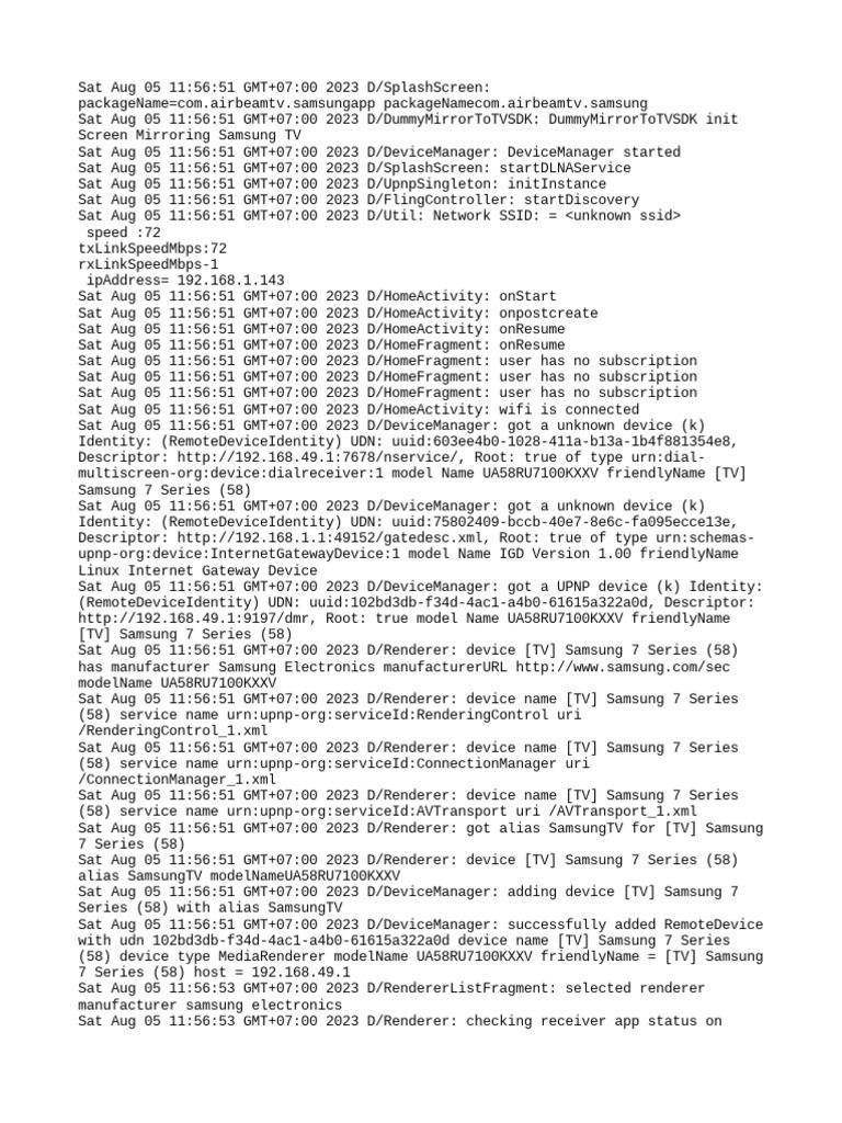 Ourlog 2587 | PDF | Communications Protocols | Application Layer Protocols