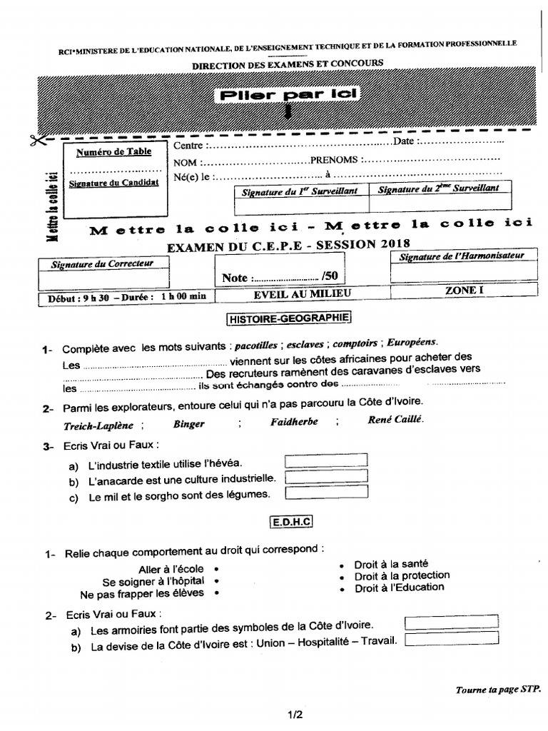 Cepe Zone1 Aem 2018 | PDF