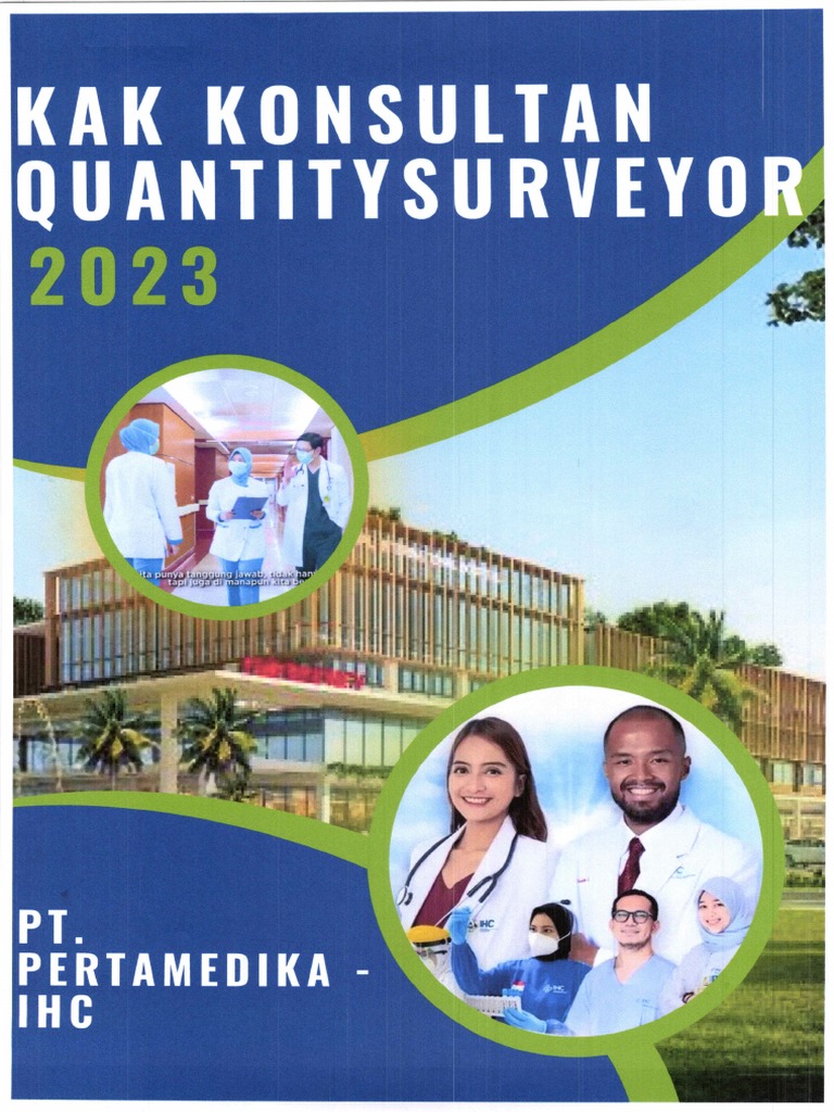 KAK KOnsultan QS (Kontrak Payung) | PDF