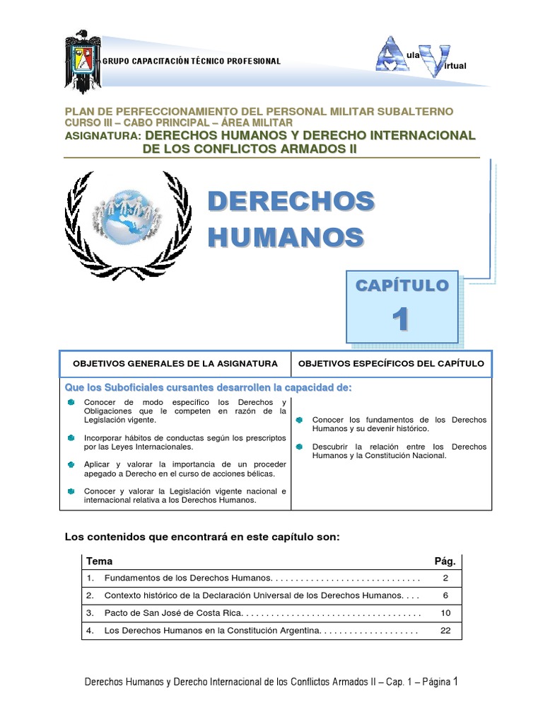 DHICA | PDF | Derechos humanos | Convenio europeo de derechos humanos