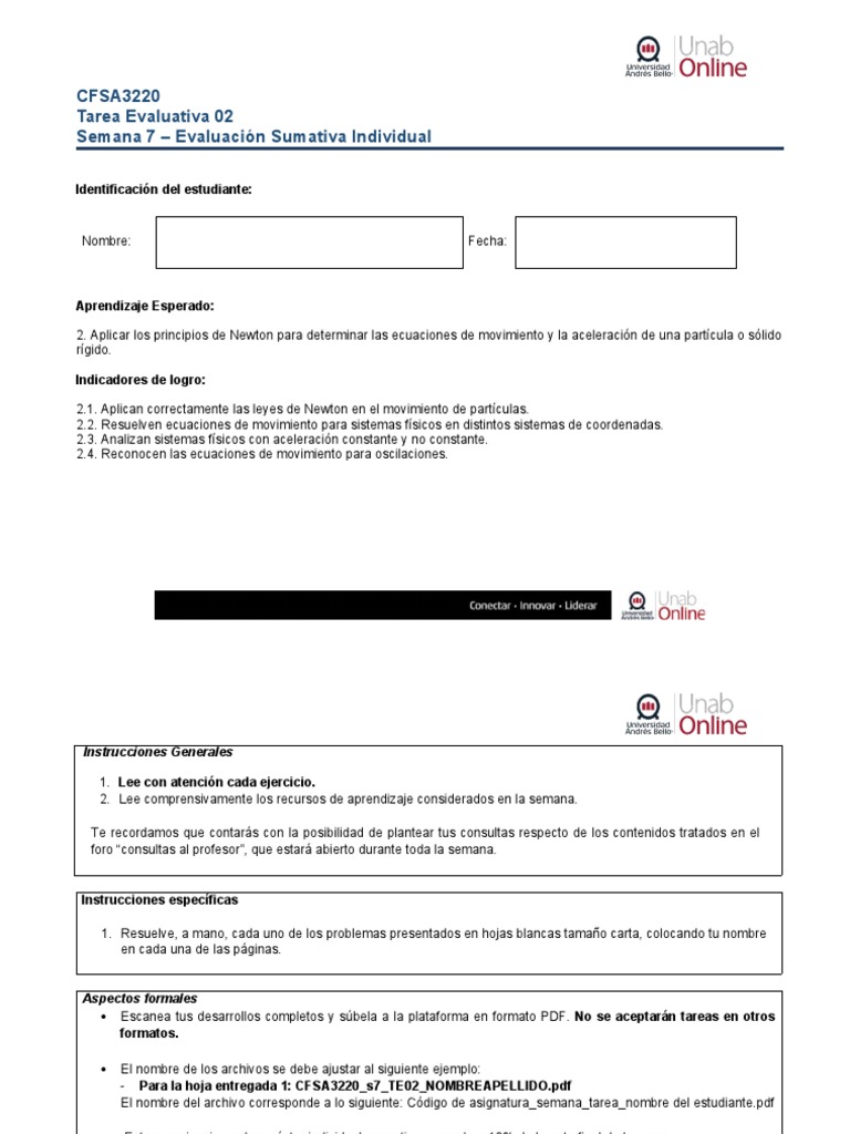 CFSA3220 s7 Tarea 02 | PDF