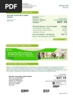 Digi Annual Bill Statement Guide | PDF | Cheque | Roaming
