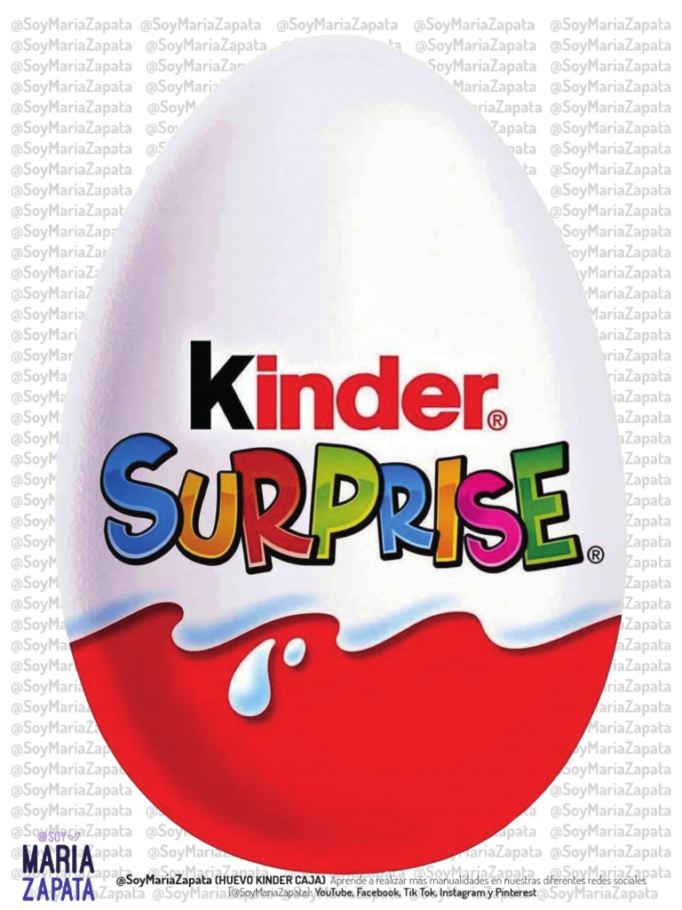 Huevo Kinder Caja Soy Maria Zapata Pdf