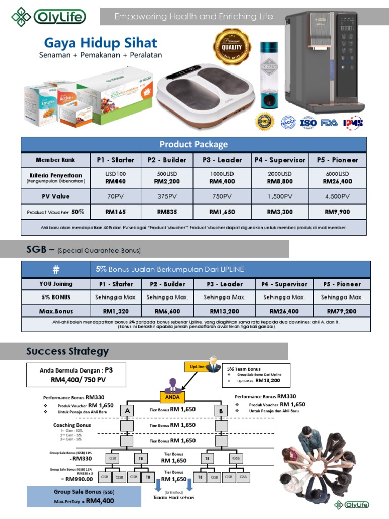 Olylife Marketing Plan | PDF