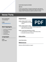 Steel Fixer CV | PDF | Computers