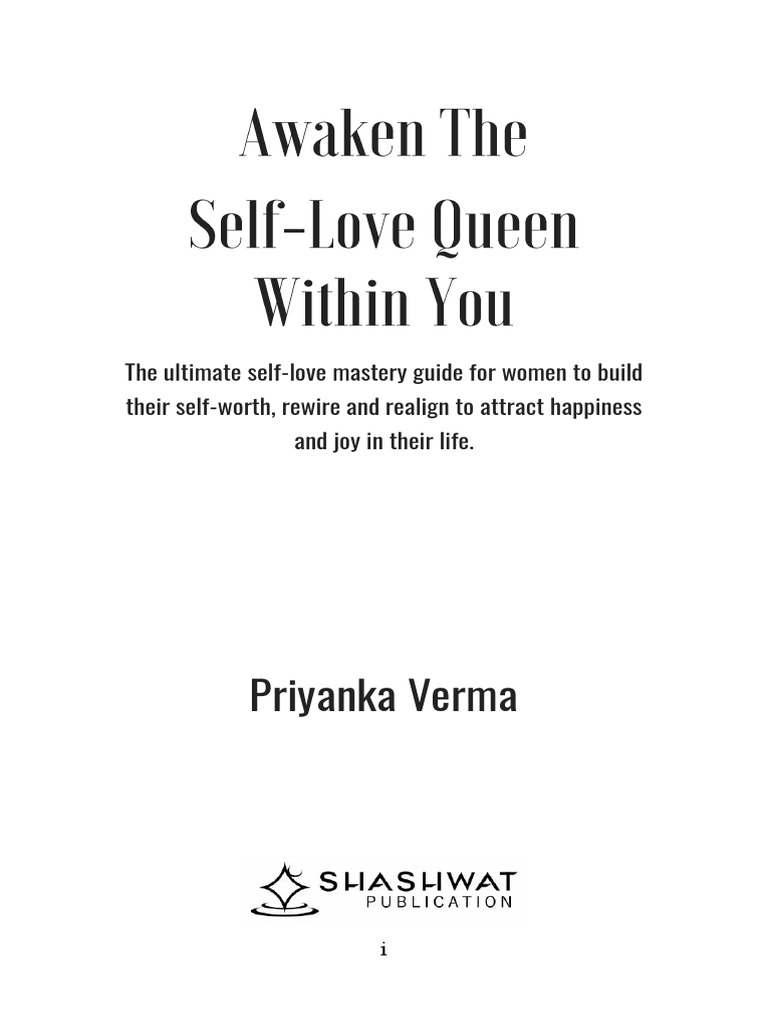 Awaken The Self-Love Queen With - Admin | PDF | Social Science | Self ...