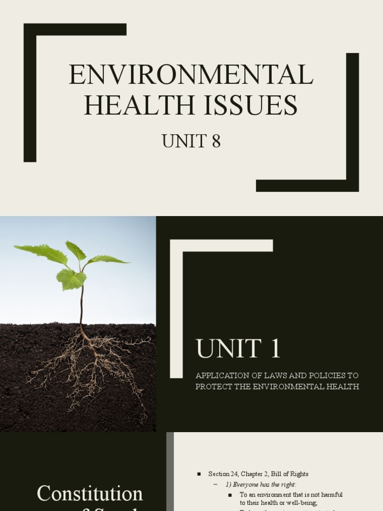 Grade 8 Module 8 Environmental Health | PDF