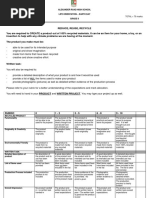 2025 Grade 8 Drama Answers or Responses | PDF