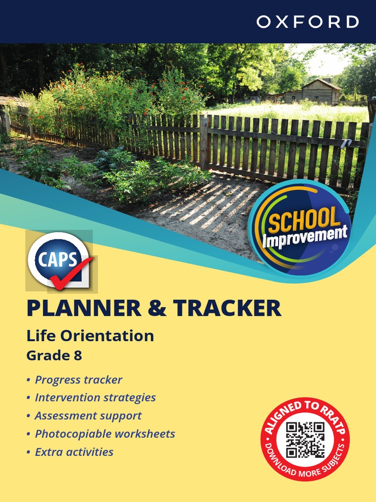 Oxford CAPS Tracker and Planner Life Orientation Grade 8 | PDF