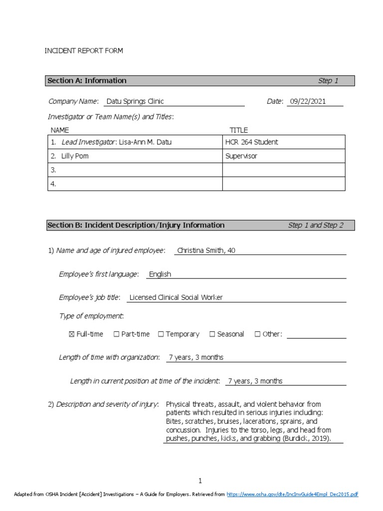 Assignment 3 Root Cause Analysis Form Ver 02 | PDF