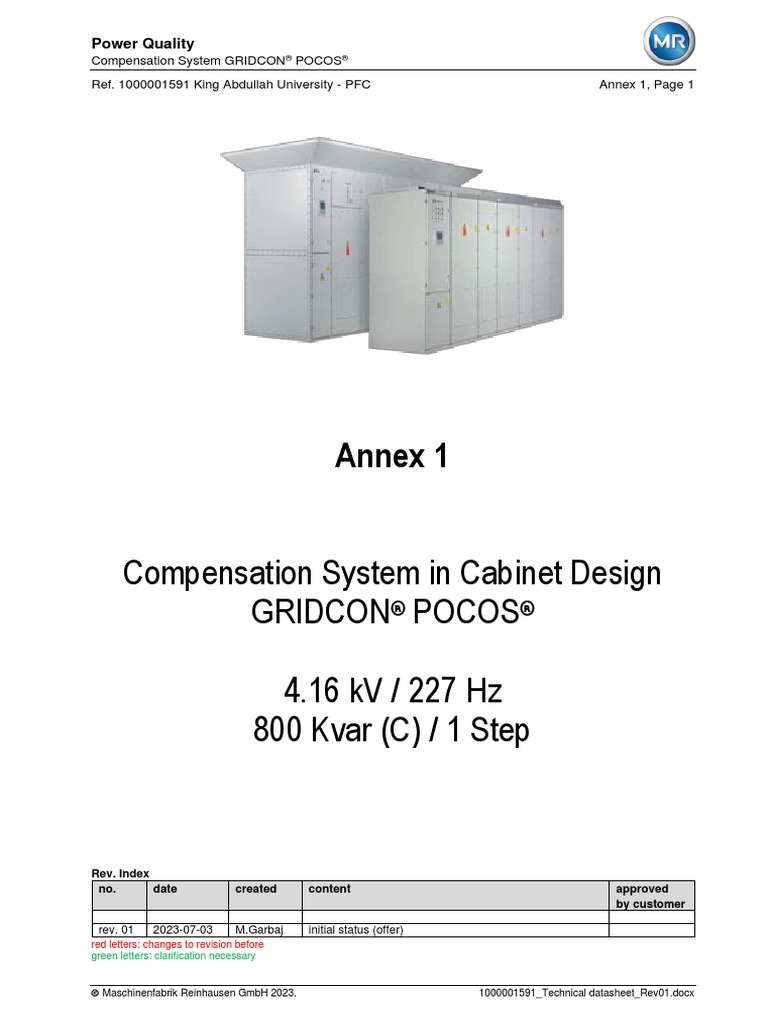 1000001591_Technical datasheet_Rev01-old | PDF | Capacitor | Alternating Current