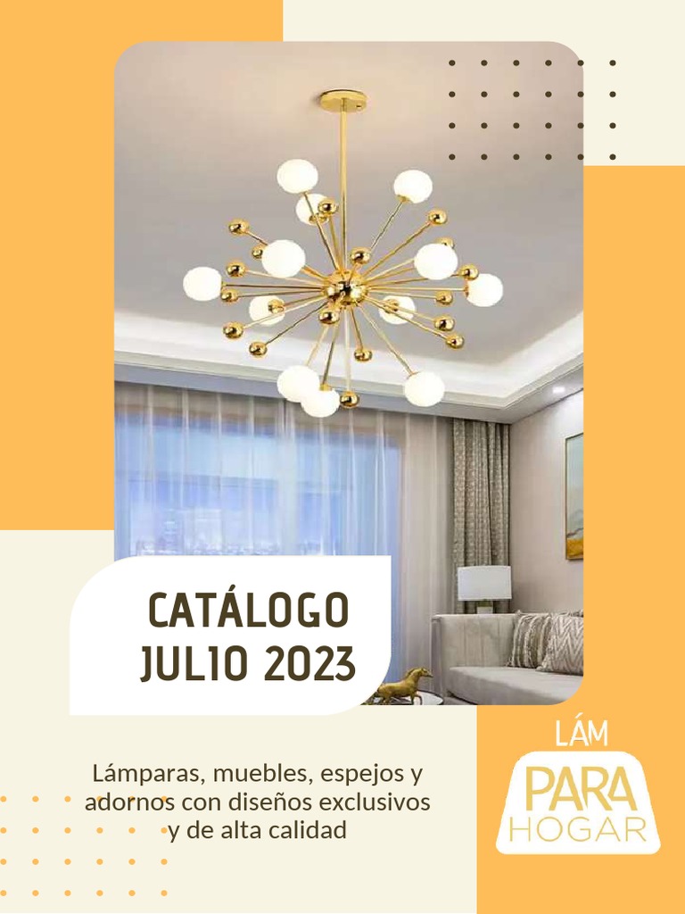 Catálogo LÁMPARA Y DECORACIÓN 2023 FIN (2) - Compressed | PDF | Ciencia de los Materiales ...