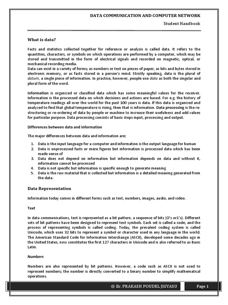 DCCN Complete Note | PDF | Network Topology | Computer Network