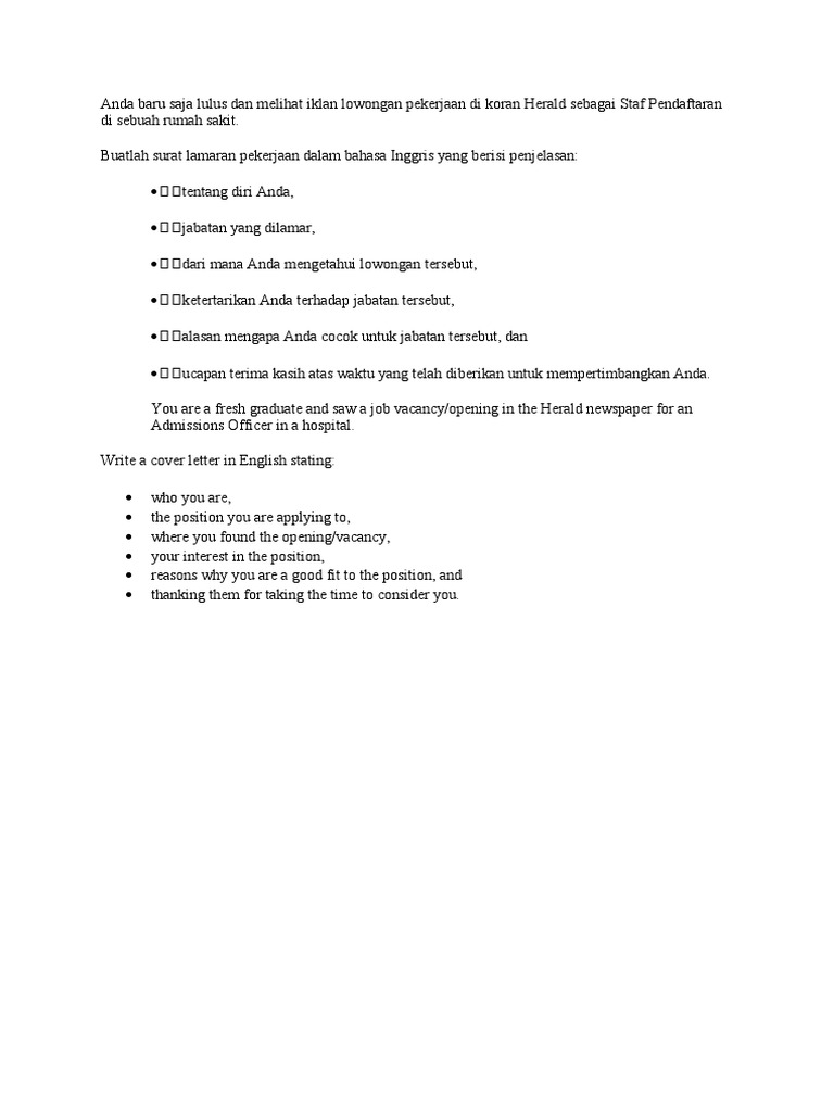 ENGLISH - Tugas 3 | PDF