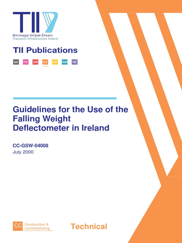 Guidelines For The Use of FWD July 2000 | PDF