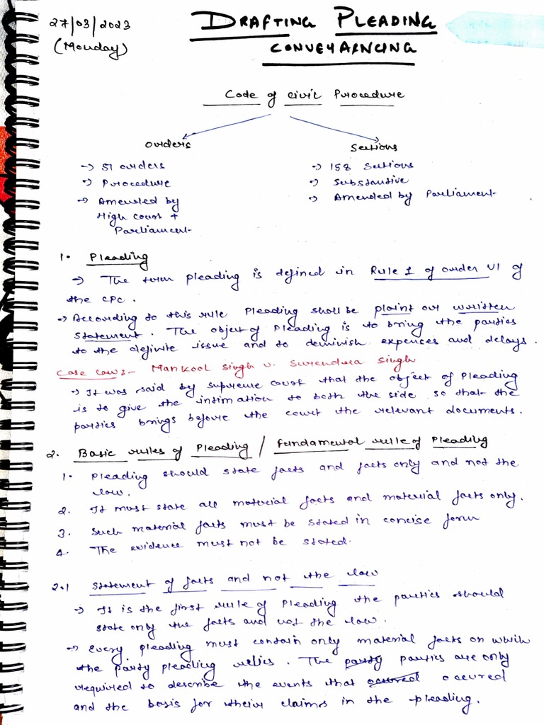 Drafting Notes 1 | PDF