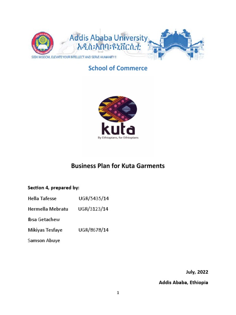Business Plan | Download Free PDF | Sewing | Textiles