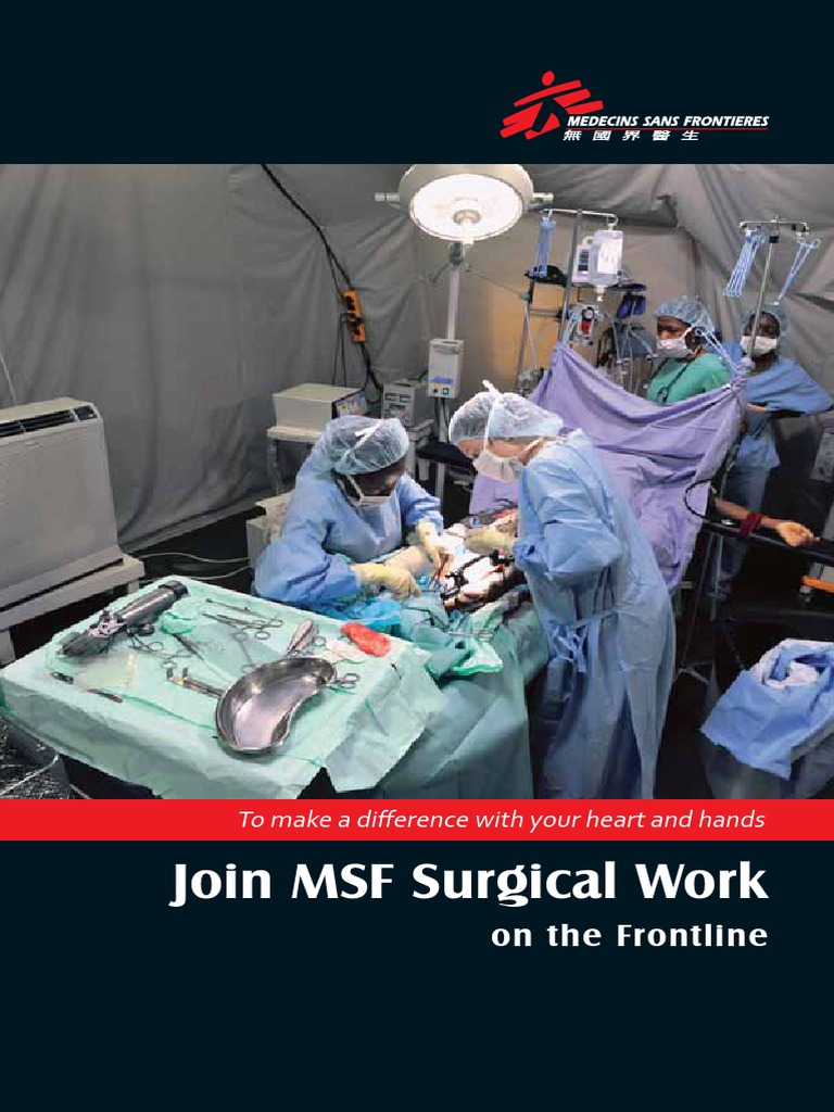 Join MSF: Surgical Roles Available | PDF