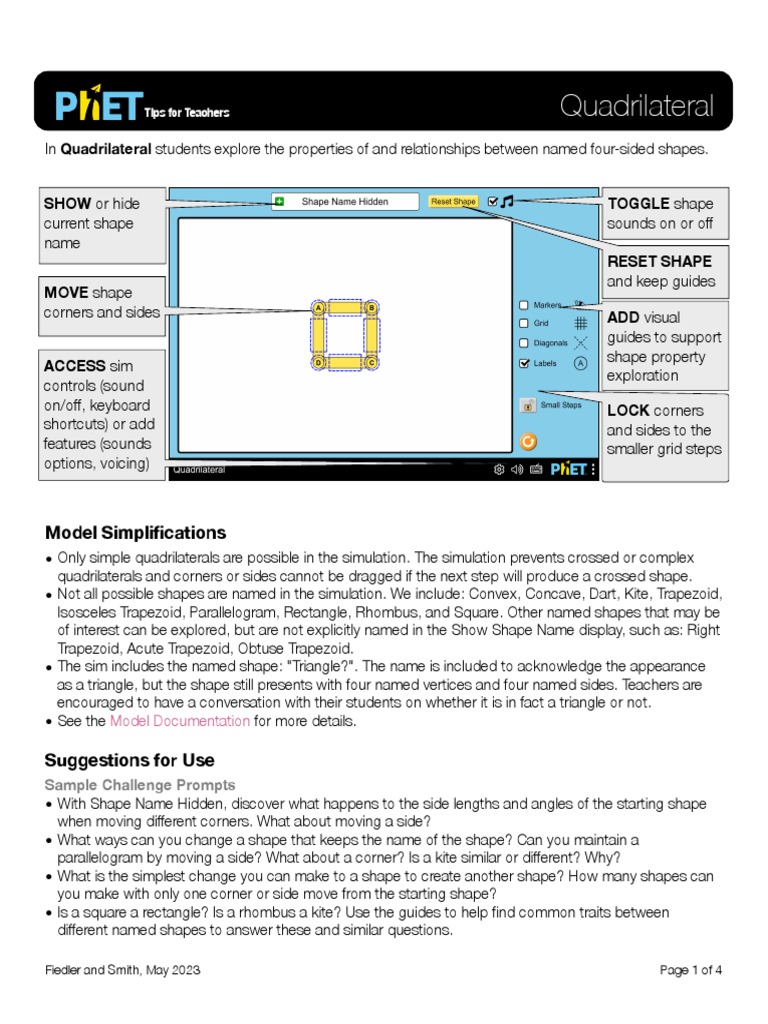 Exploring Quadrilateral Properties | PDF | Geometric Shapes ...