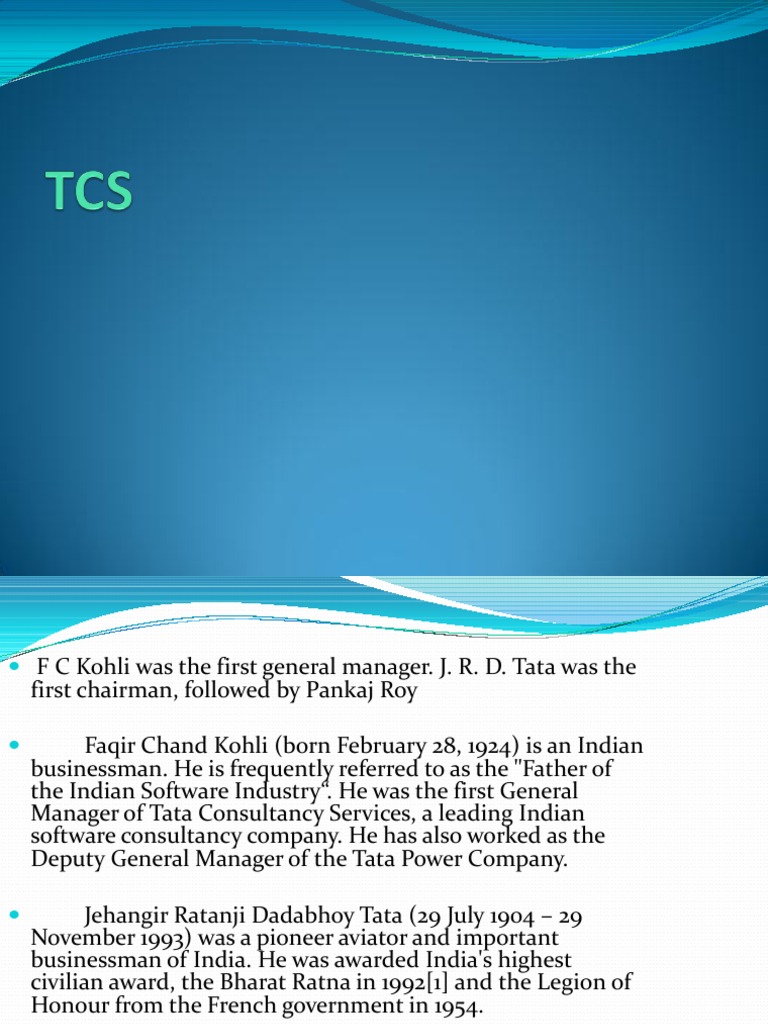 TCS Innovation and Leadership | PDF | Computing | Business