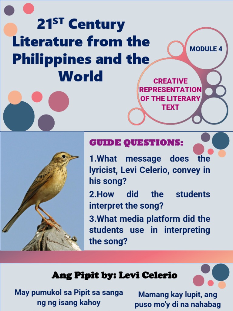 21st Creative Representation of Literary Text | PDF