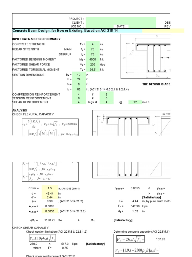 Concrete Beam | PDF | Physical Sciences | Applied And Interdisciplinary Physics