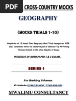 Geography - Geography Form 1 - Question Paper | PDF | Rock (Geology ...