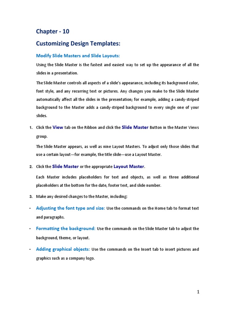 Power Point Chapter - 10 | PDF | Page Layout | System Software