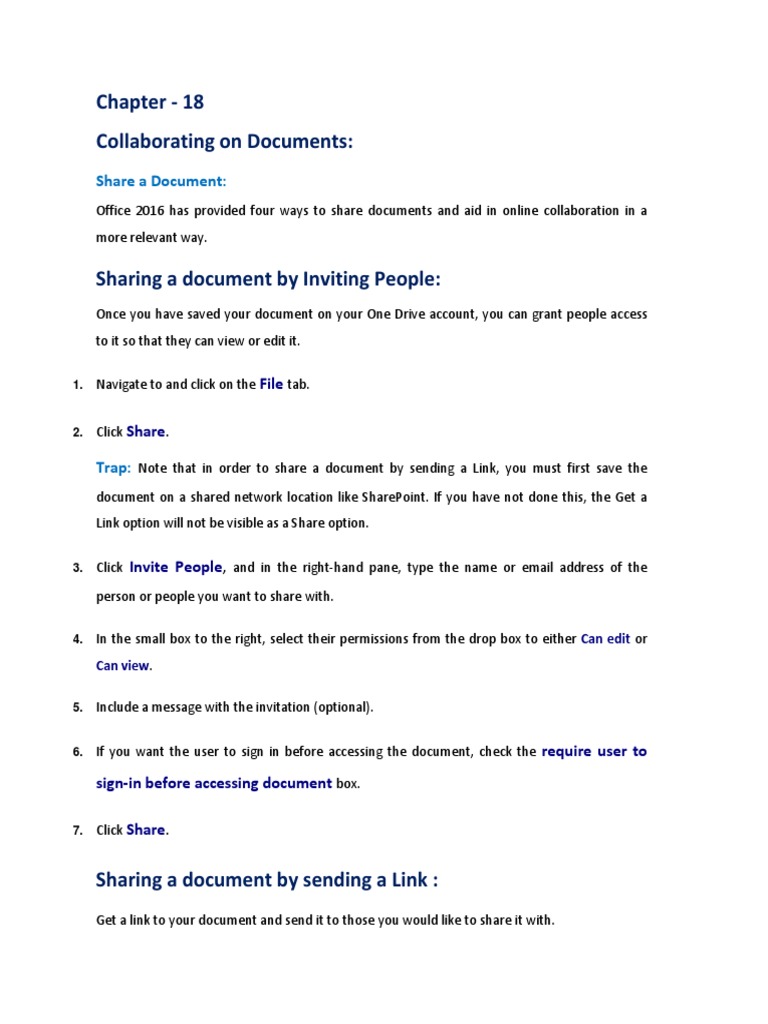 MS Word Chapter 18 | PDF | Microsoft Outlook | World Wide Web