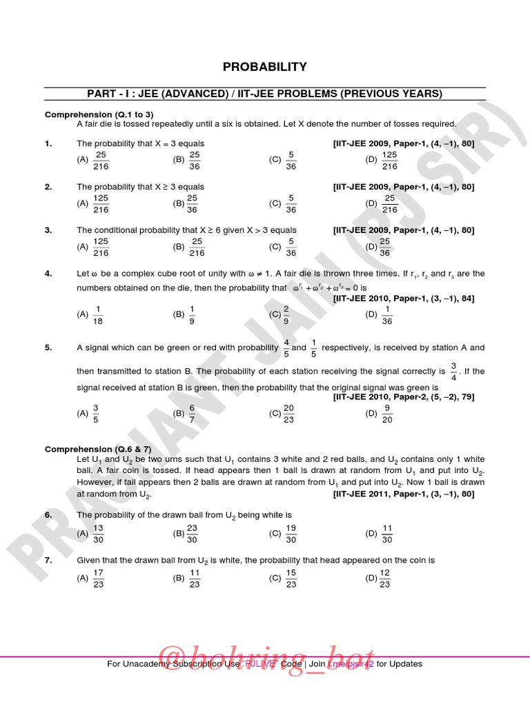 Prashant Jain Pj Sir Complete Maths Pyq Pdf Pyqs Export 1 Pdf