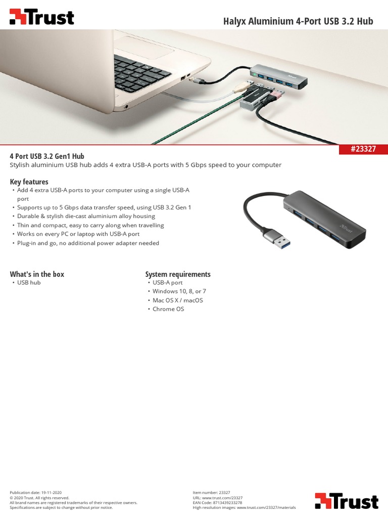 Leaflet Extended en 1-0 | PDF | Usb | Laptop
