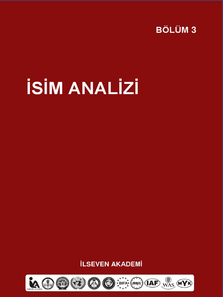 İsim Analizi (Bölüm 3) | PDF