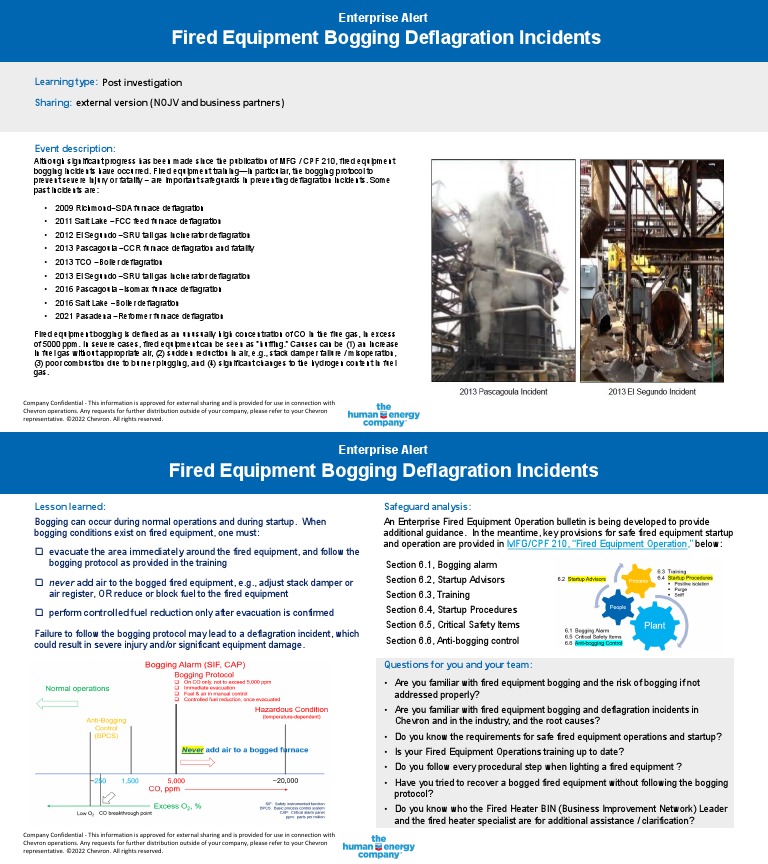 Enterprise Furnace Bogging Alert (External Sharing) | PDF | Energy ...