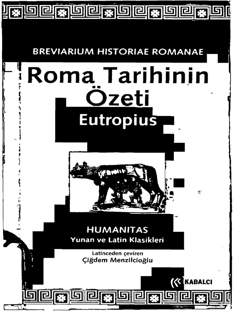 Eutropius - Roma Tarihinin Özeti | PDF
