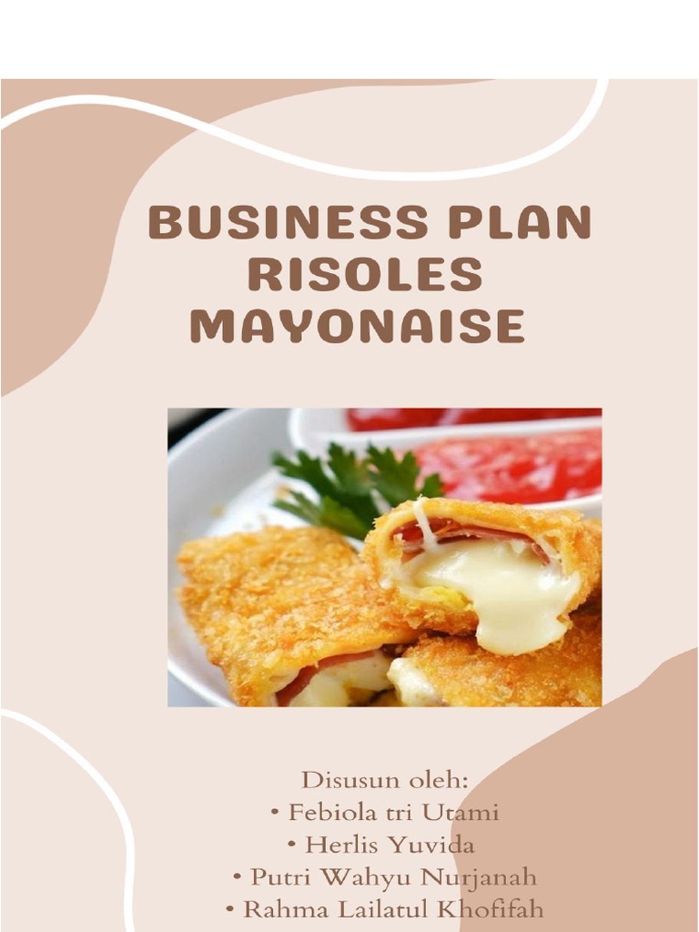 Contoh Business Plan Risoles Mayo | PDF
