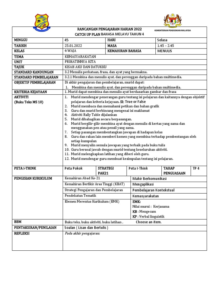 RPH BMT4 (K1) 25@26@27@28 Jan 2022 | PDF