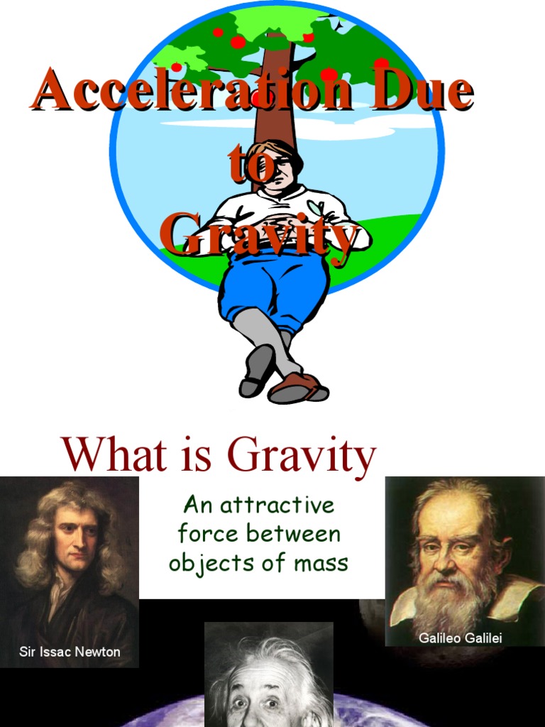 ACCELERATION DUE TO GRAVITY | PDF