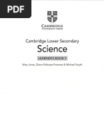 Cambridge Lower Secondary Science 0893 Curriculum Framework | PDF