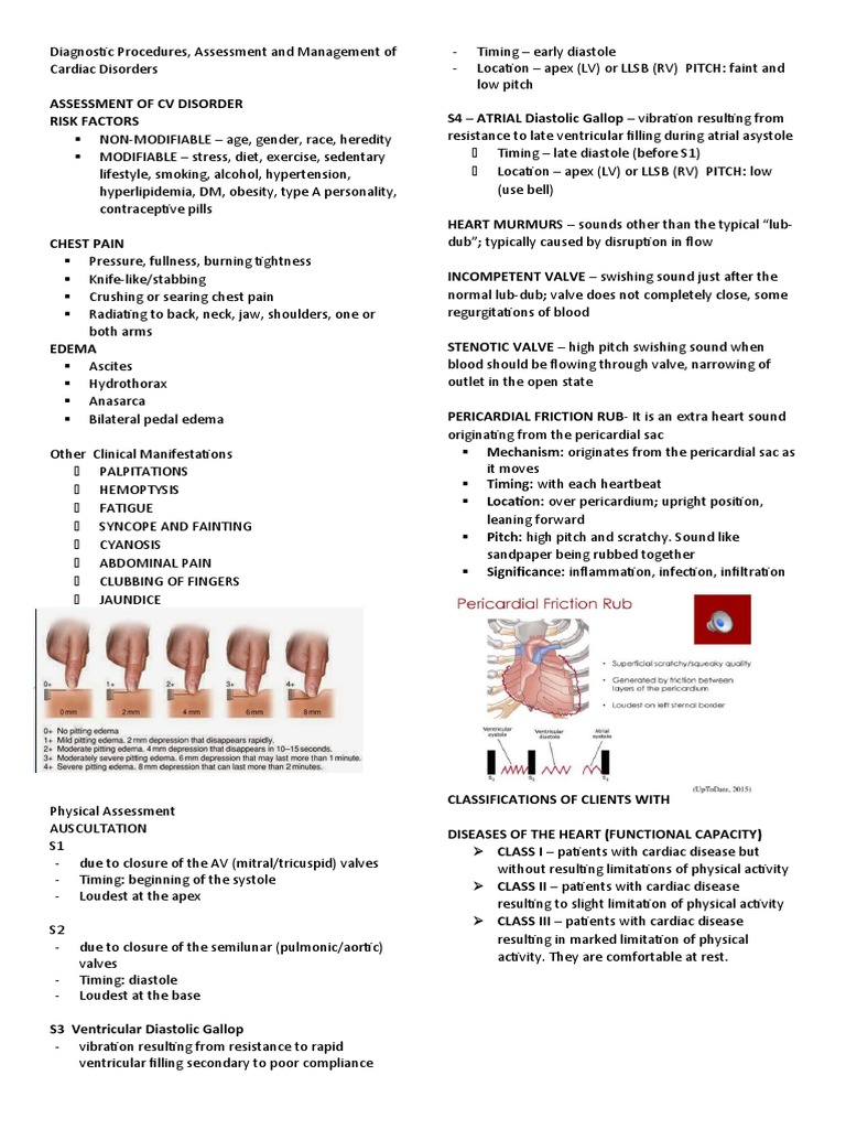 3.diagnostic Procedures | PDF | Heart | Myocardial Infarction
