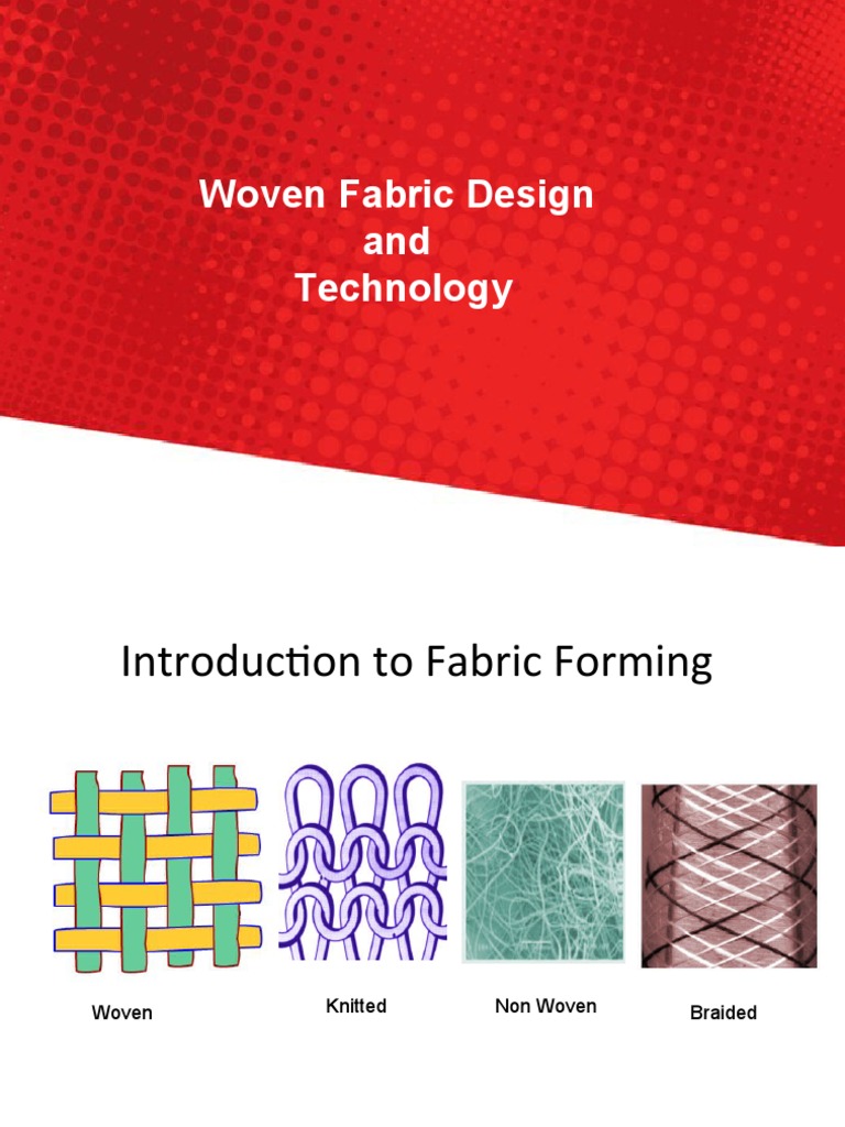Woven Fabric Formation Technique - Part 1 | PDF | Loom | Weaving