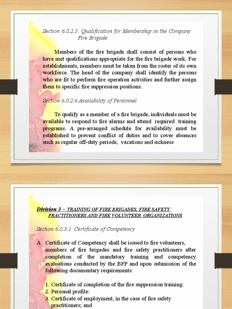 Fire Brigade Membership and Training Guide | PDF | Firefighter | Fire ...