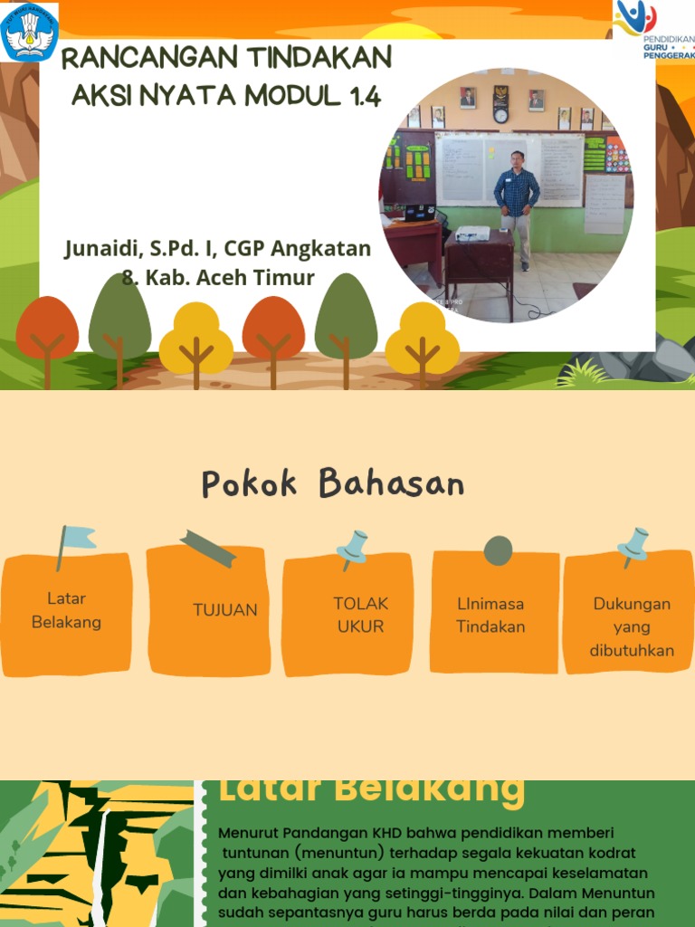 Contoh Linimasa Tindakan Positif | PDF
