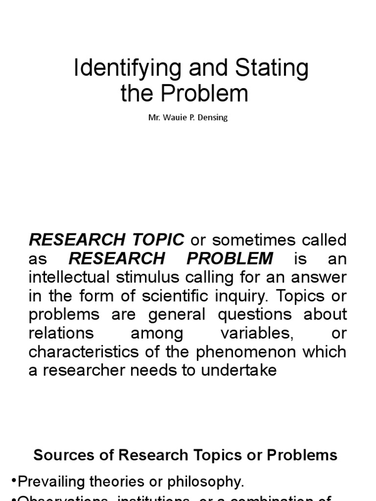 Guidelines for Research Topic Selection | PDF | Paragraph | Cognition