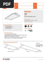 Metalux SWLED Data Sheet | PDF | Lighting | Internet Of Things